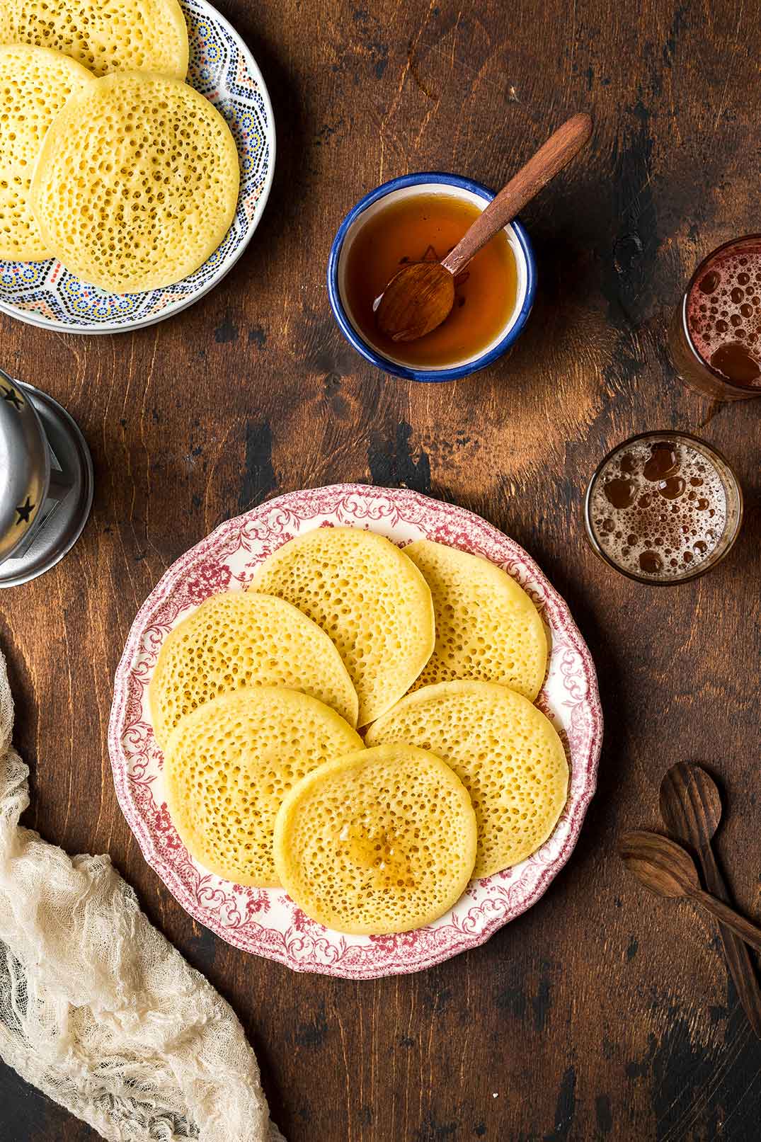 Recette de Baghrir ou crêpes aux milles trous - hajabenomar.com