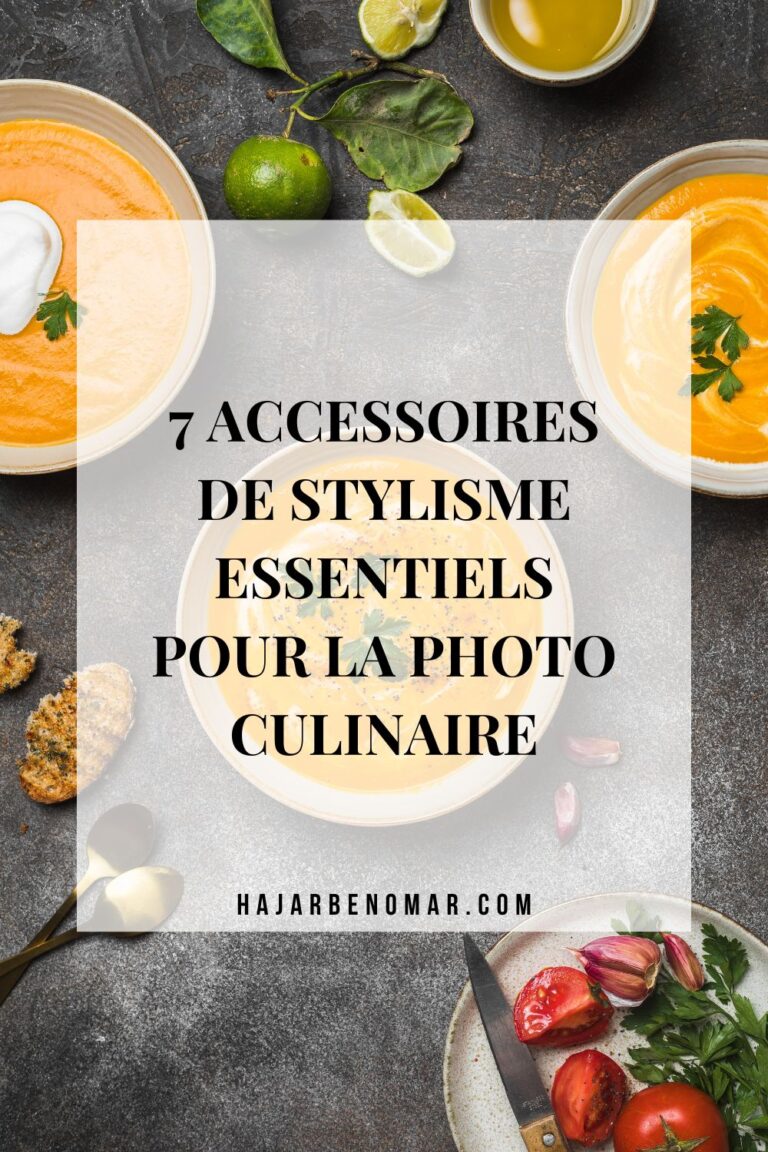 7 accessoires de stylisme essentiels pour la photo culinaire ...